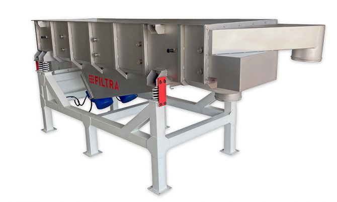 RECTANGULAR SIEVE SHAKER - MERCURIO - Filtra Vibración